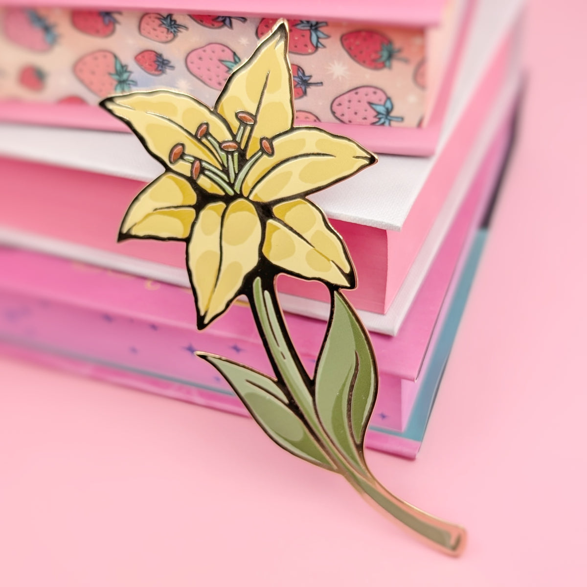 Pressed Lily - bookmark – deadcutepins
