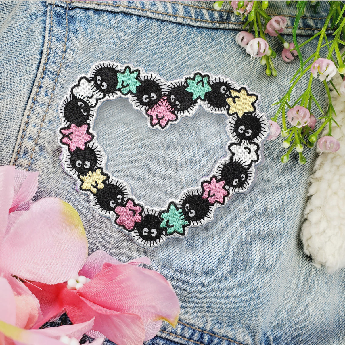 Soot Heart - patch – deadcutepins